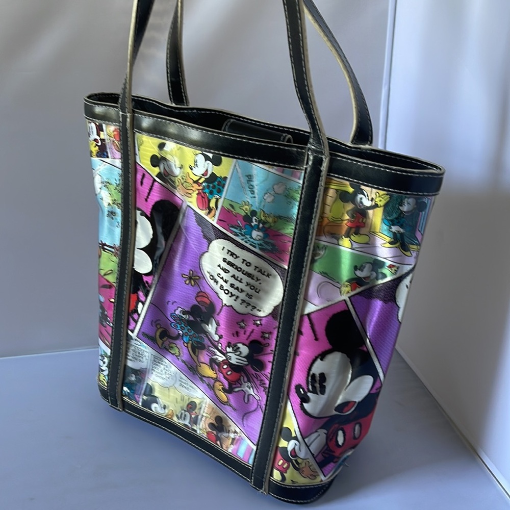 Vintage Y2k Plastic Mickey Mouse Comic Strip Bucket P… - Gem